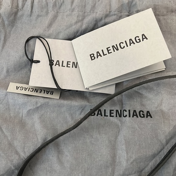 Balenciaga | Bags | Extra Small Balenciaga Hourglass Black Croc ...